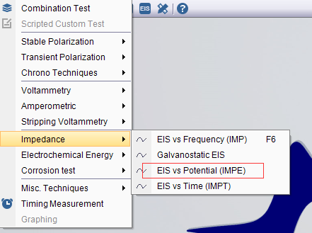 Which mode EIS test is usually selected for OER?-Corrtest Instruments
